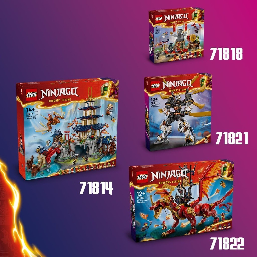 LEGO 71818 Ninjago Tournament Battle Arena Building Toy Set (659 Pieces) | Shopee Malaysia