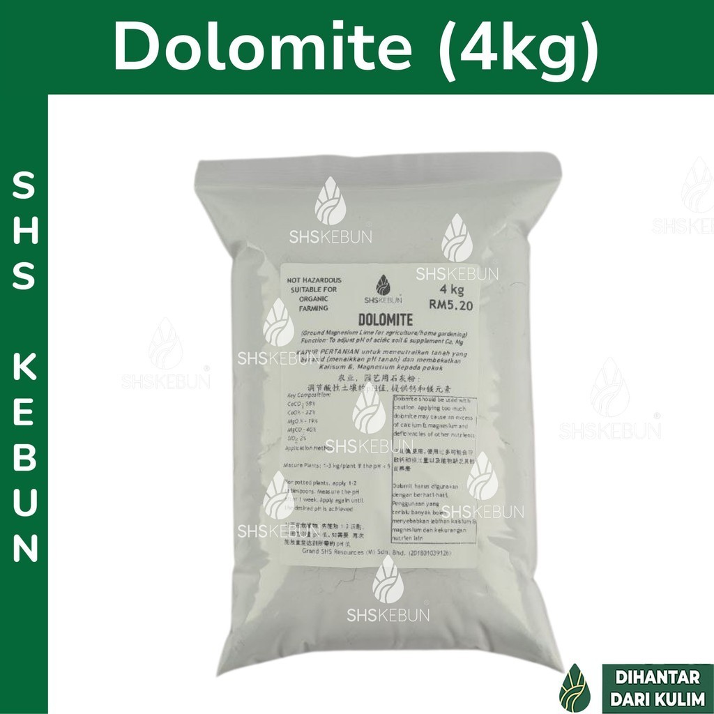 Dolomite (Ground Magnesium Limestone) GML for Gardening and Agriculture ...