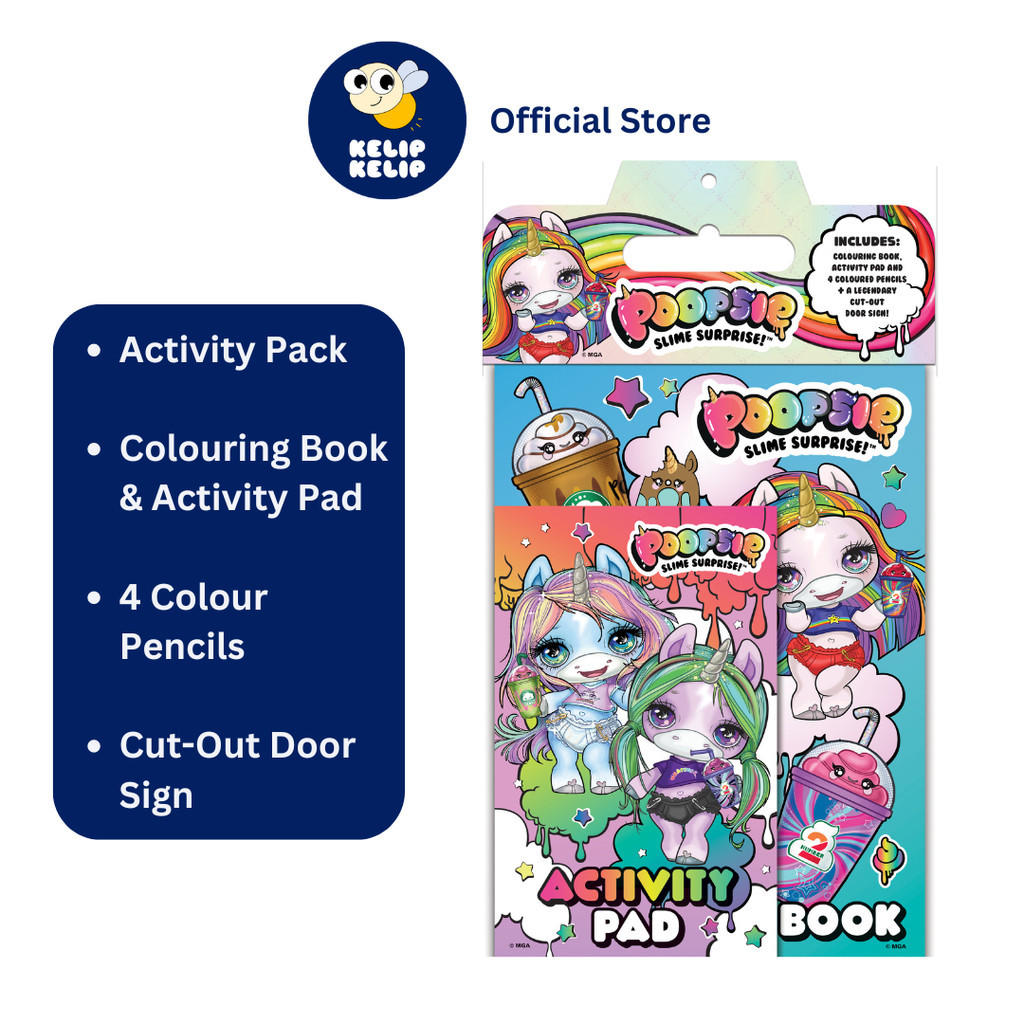 Poopsie Slime Surprise Activity Pack For Kids With Activity Books ...