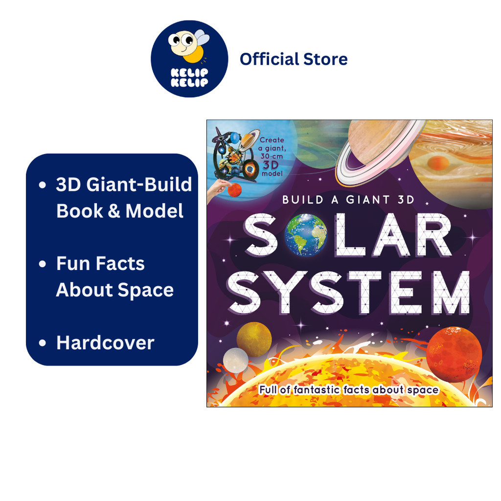 Solar System Educational Book For Kids With Giant 3D Model To Learn ...