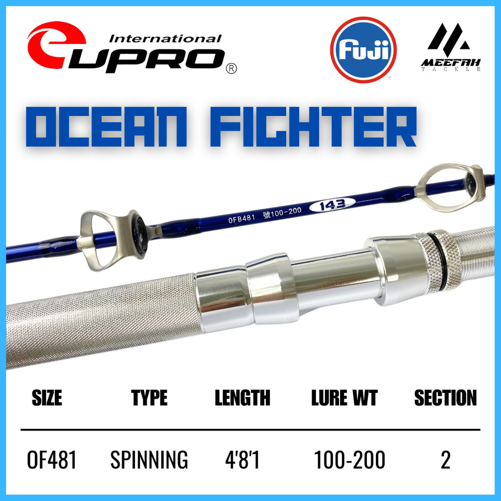 EUPRO Ocean Fighter Limited Edition - Electic Rod Include - Fishing ...