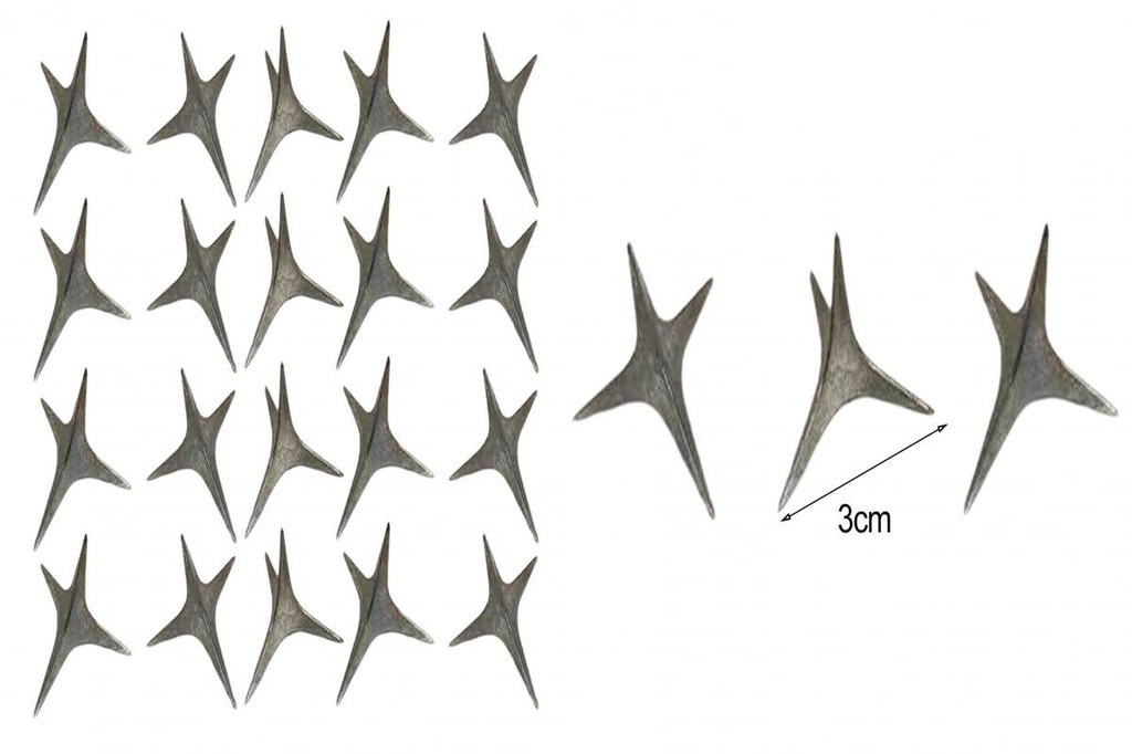 RAN Load-bearing Tyre Spikes Triangular Tire Nails 20pcs Car Tyre ...