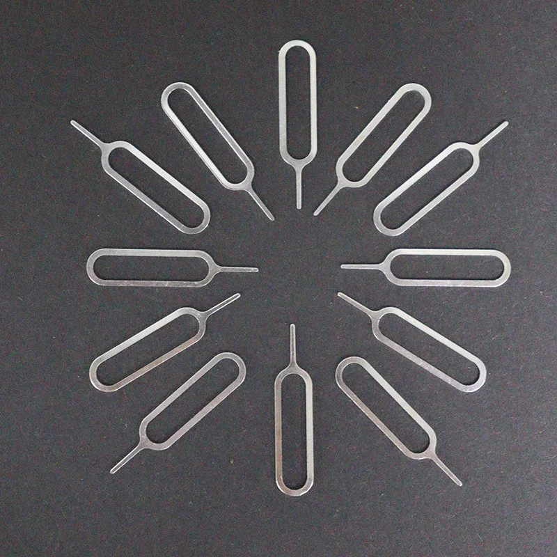 1pcs Sim Card Pin Key Needle SIM Card Tray Remover Eject Tool Pin Key ...