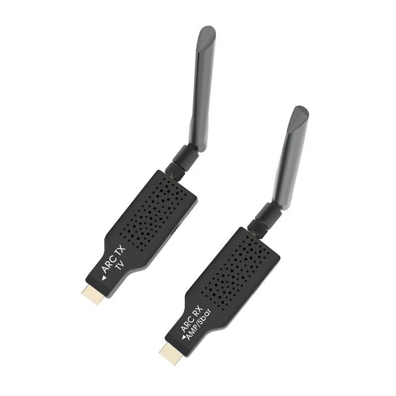 2.4G Wireless HDMI ARC Audio Transmitter and Receiver Extender Adapter ...