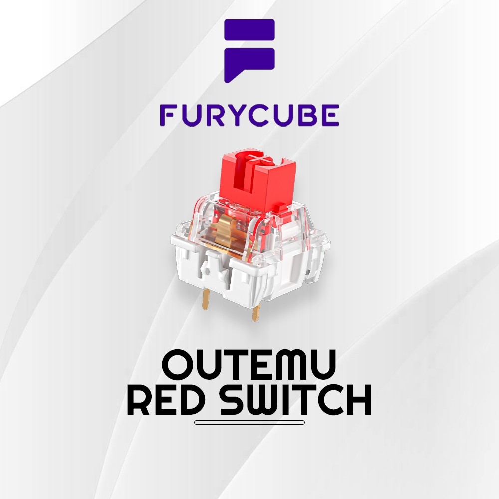 in stock Outemu Red Linear Switch Mechanical Keyboard Switch SMD LED 3 ...