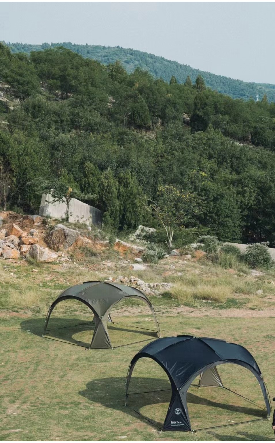 Shinetrip Dome Shelter V2 Tarp PU3000 Silver Coated Black Khaki Green ...