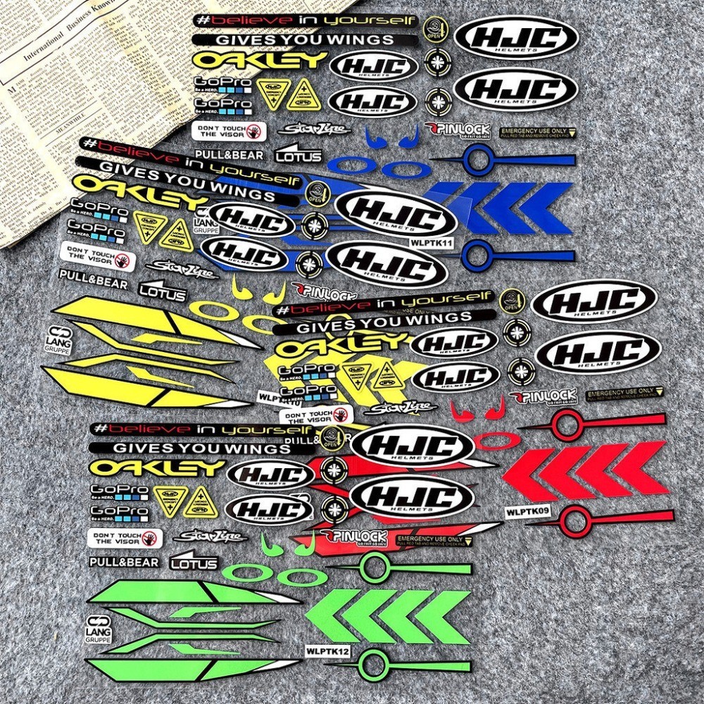 JDM/ vario decals sticker Various Motorcycle Helmet Type Stickers for ...