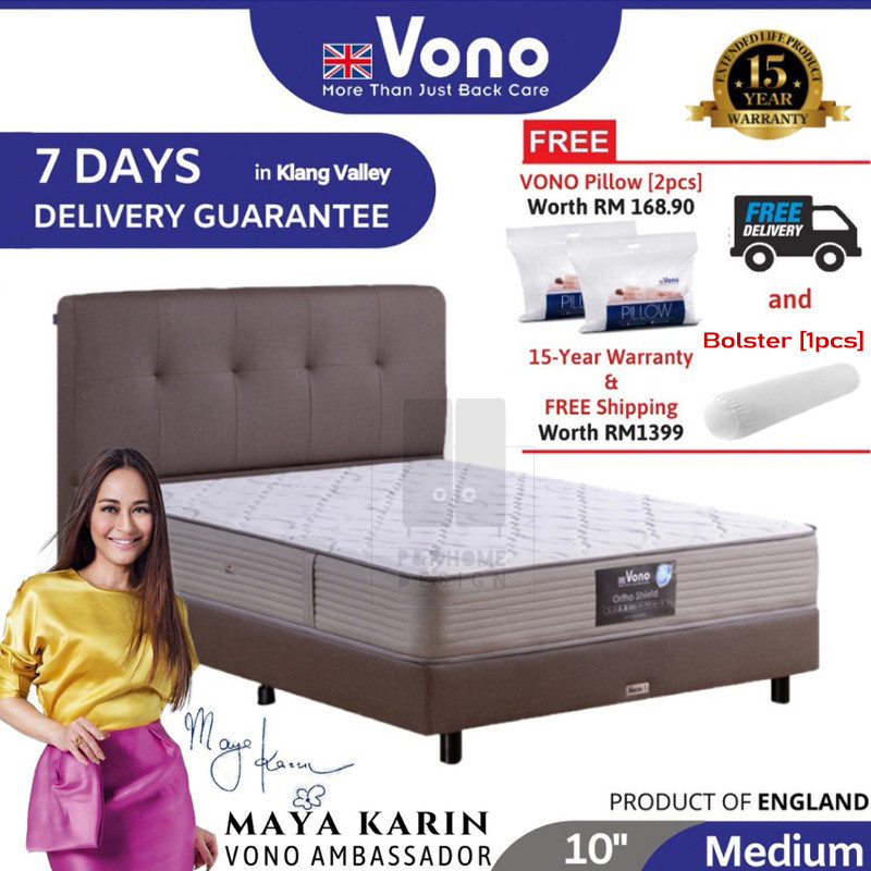 Tilam VONO | VONO Ortho Shield Mattress [100%Authentic] Back Care ...