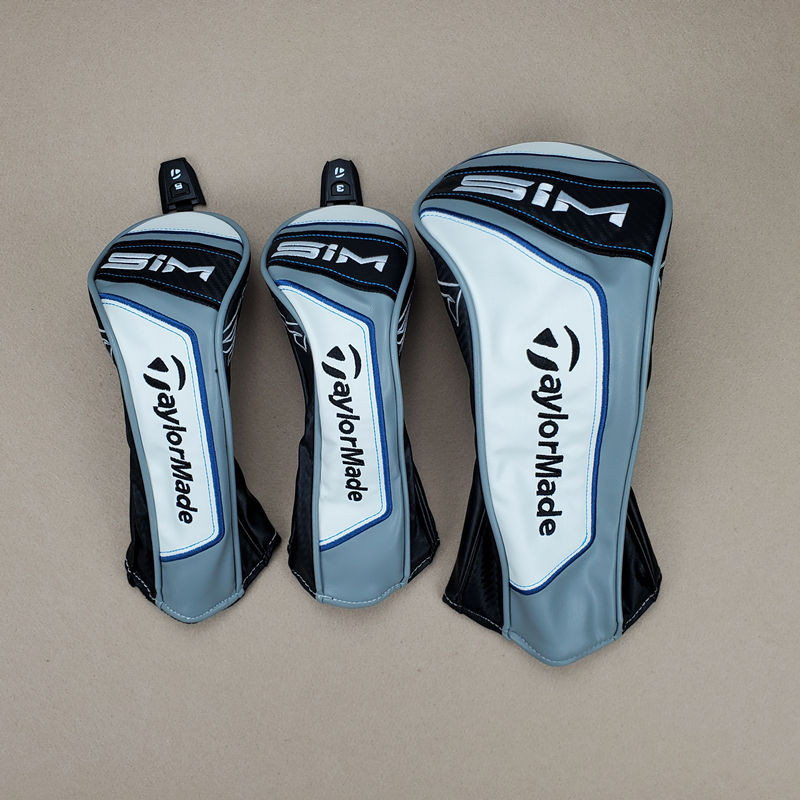 Sim2 Wooden Cover Golf Club Cover Head Cover Ball Head Protective Cap ...