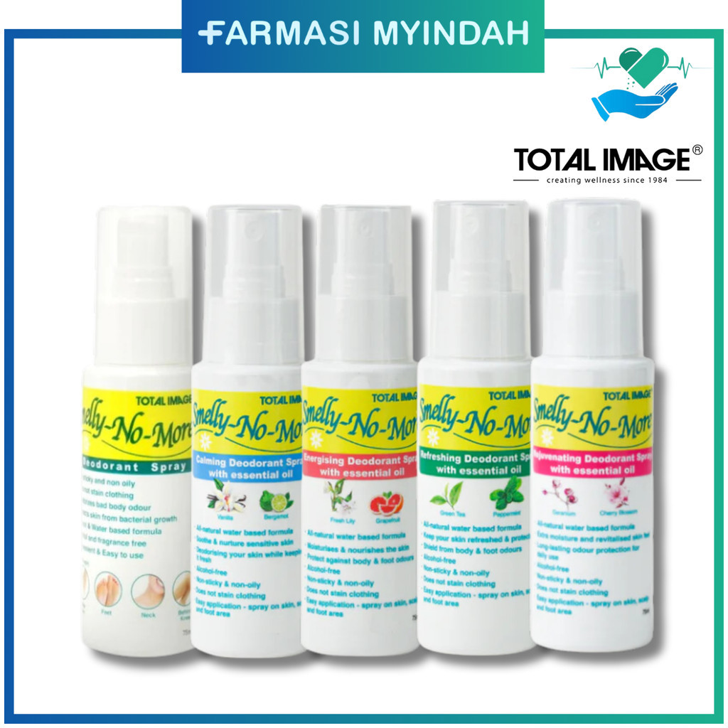 Smelly No More Spray 75ml (Calming/ Energising/ Refreshing ...