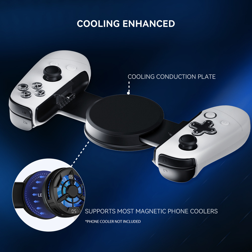 LEADJOY M1C+ Mobile Phone Gamepad Gaming Controller for iPhone 15 ...