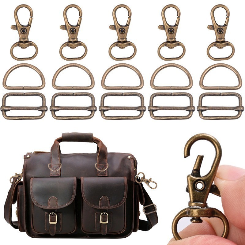 30Pcs Adjuster Buckle Belt Key Chain - DIY Hardware Accessories Bag ...