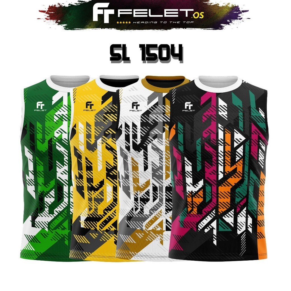 Felet Badminton Microfiber Baju Badminton Short Sleeve Jersey SL1504F ...
