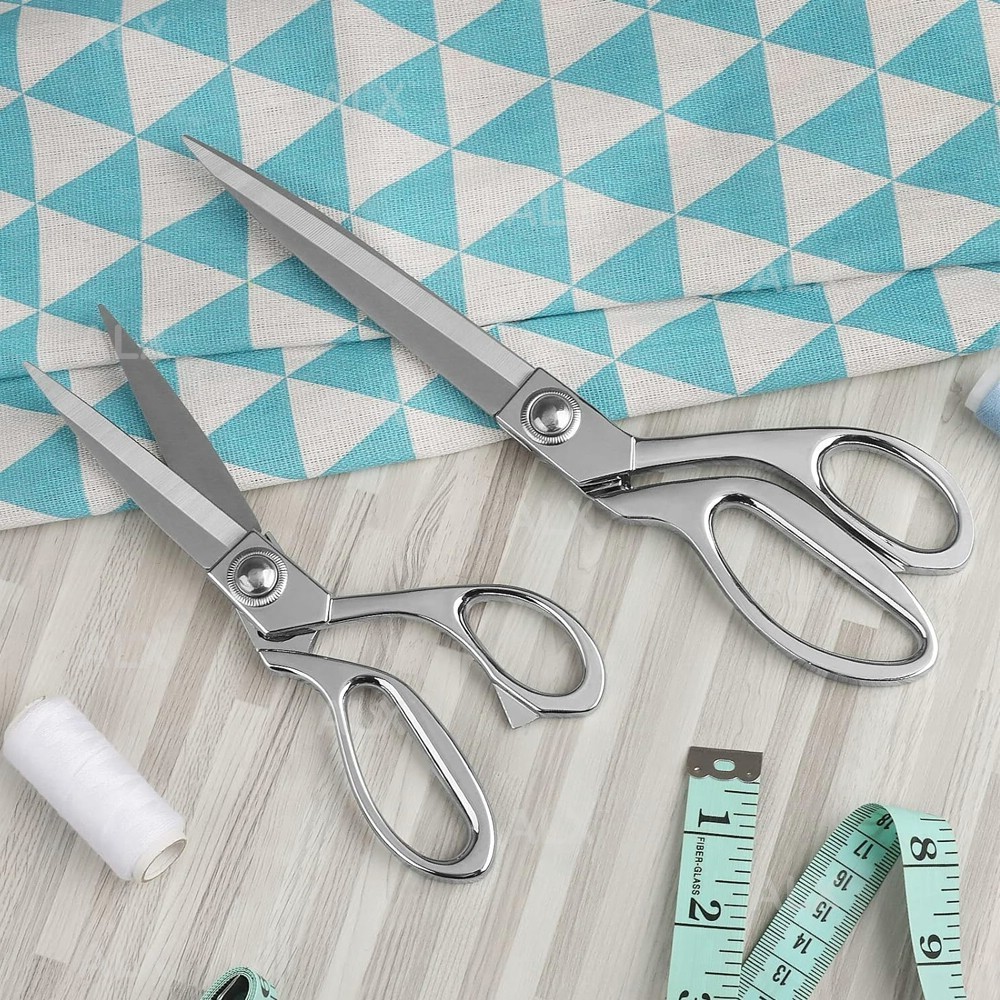 ALX Professional Tailor Scissor 8.5/9/5/10.5 Inch Stainless Steel ...