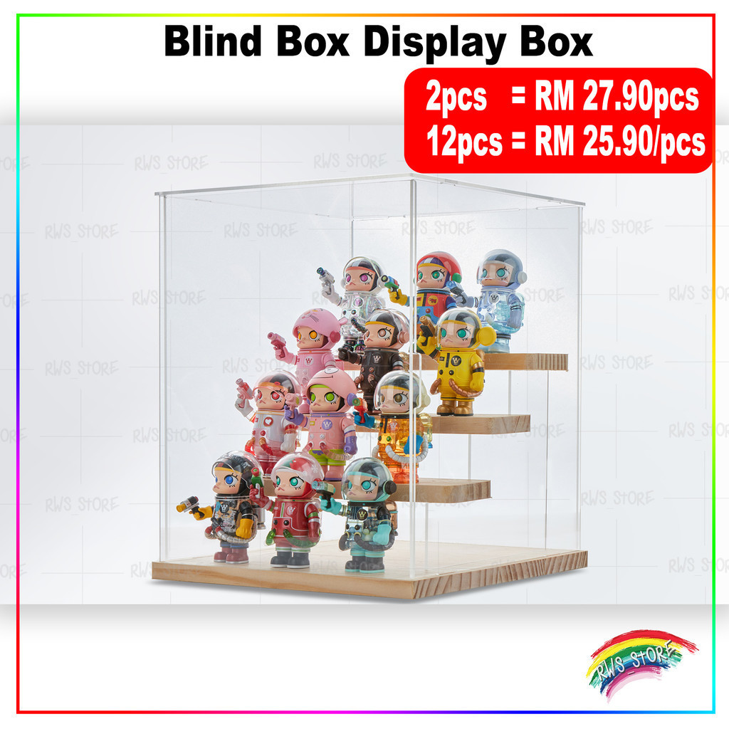 Blind Box Display Box 盲盒收纳展示盒 Kotak Paparan Akrilik | Shopee Malaysia