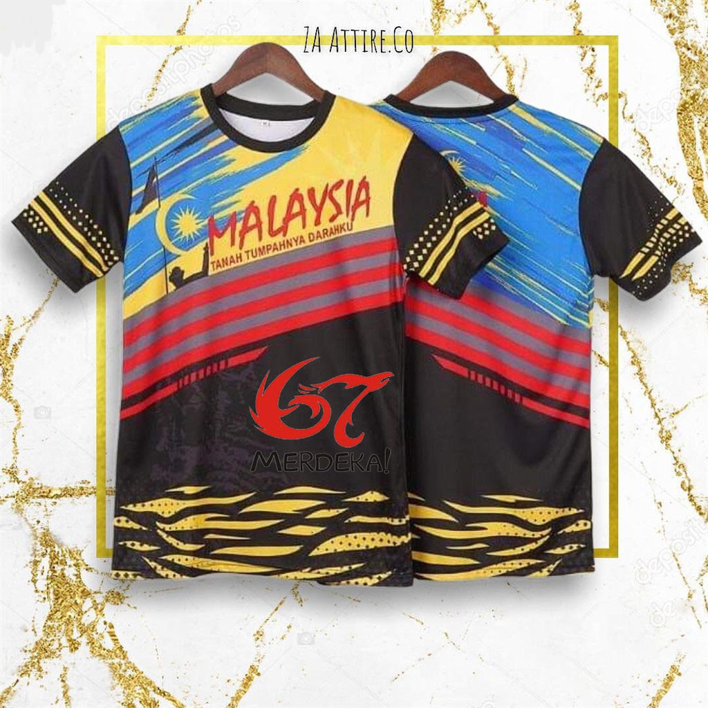 【Merdeka 67】 Tahun 2024 Sublimation Tshirt | Baju Merdeka 2024 MERDEKA ...