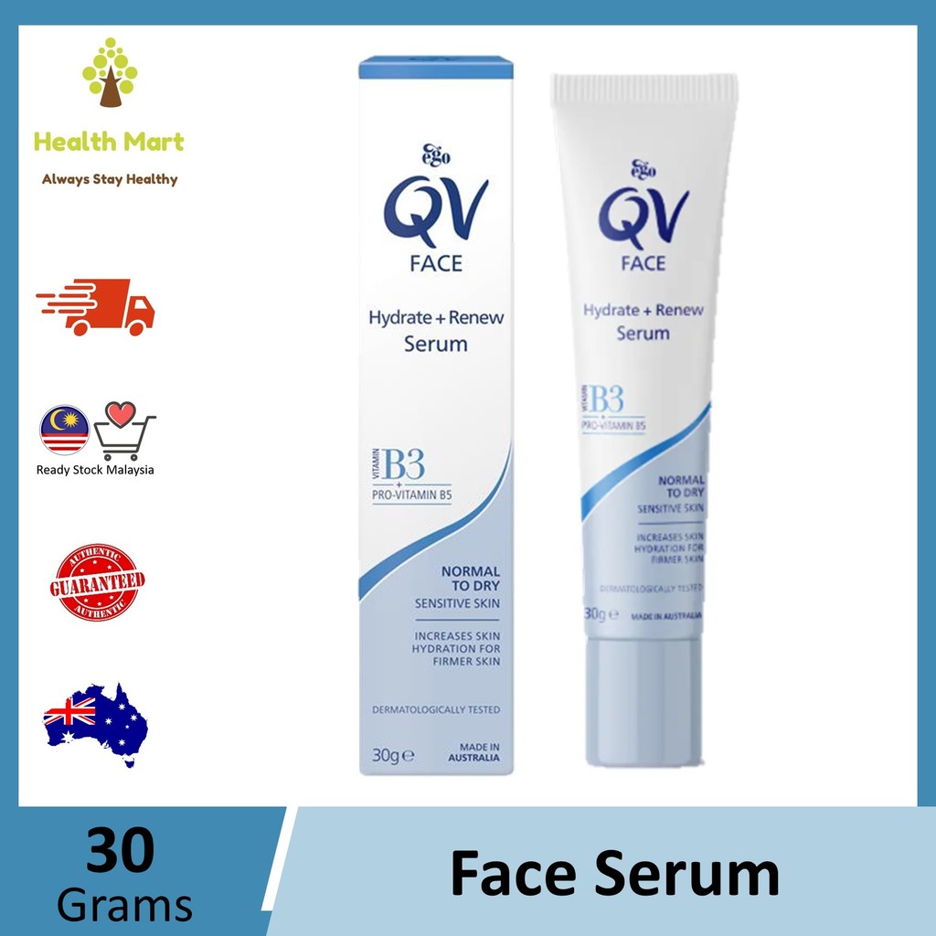 Ego QV Face Hydrate & Renew Serum 30g | Shopee Malaysia