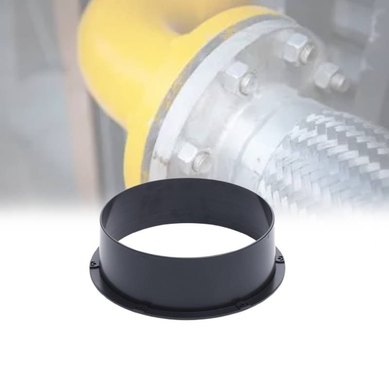 Reliable Abs Plastic Ventilation Flange Round Connector For Exchange Bi ...
