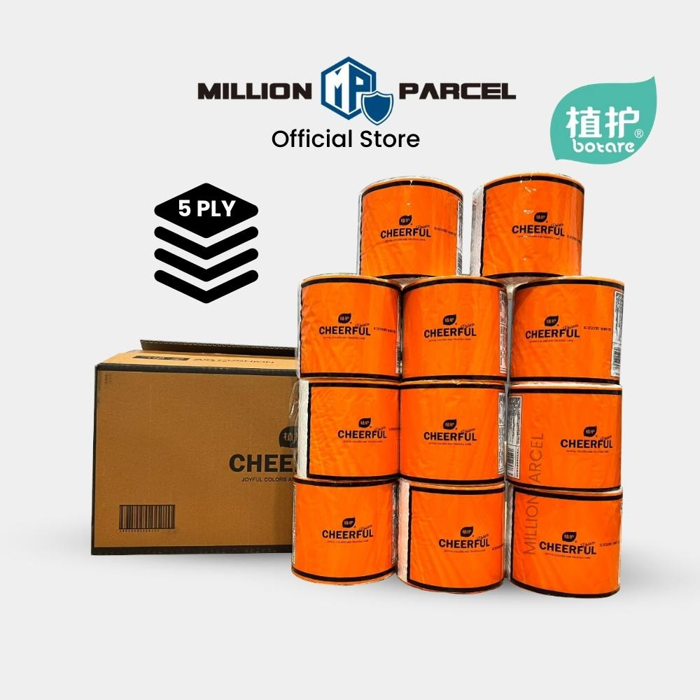 in stock Botare 5 ply Toilet Paper Roll | Cheerful Tissue Paper ...