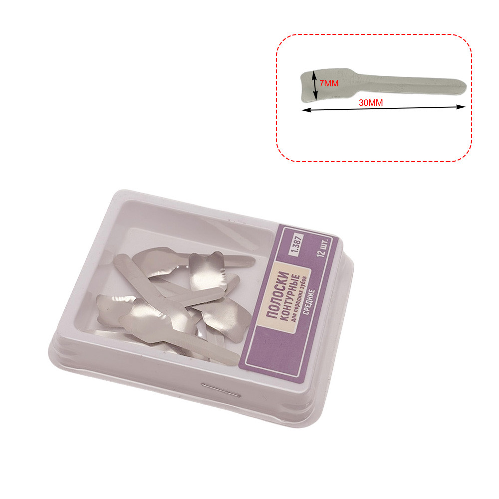 Dental Matrix Bands Twin Anterior Matrices Stainless Steel Proximal ...