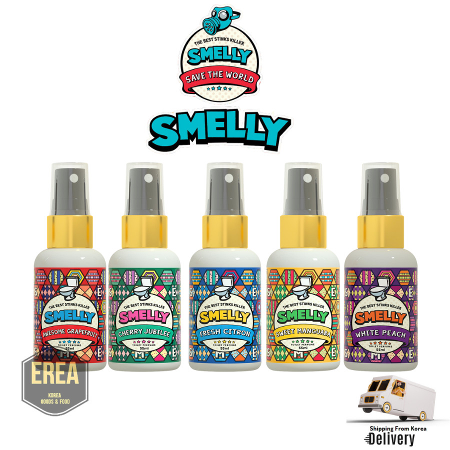 in stock Toilet Perfume Smelly Spray Poo Fighters Bathroom deodorant air freshener 55ml 5 types ...