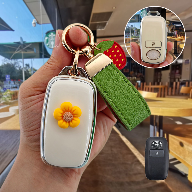 Toyota remote car key cover toyota wigo Yaris ATIVA ATIV Vios Raize ...