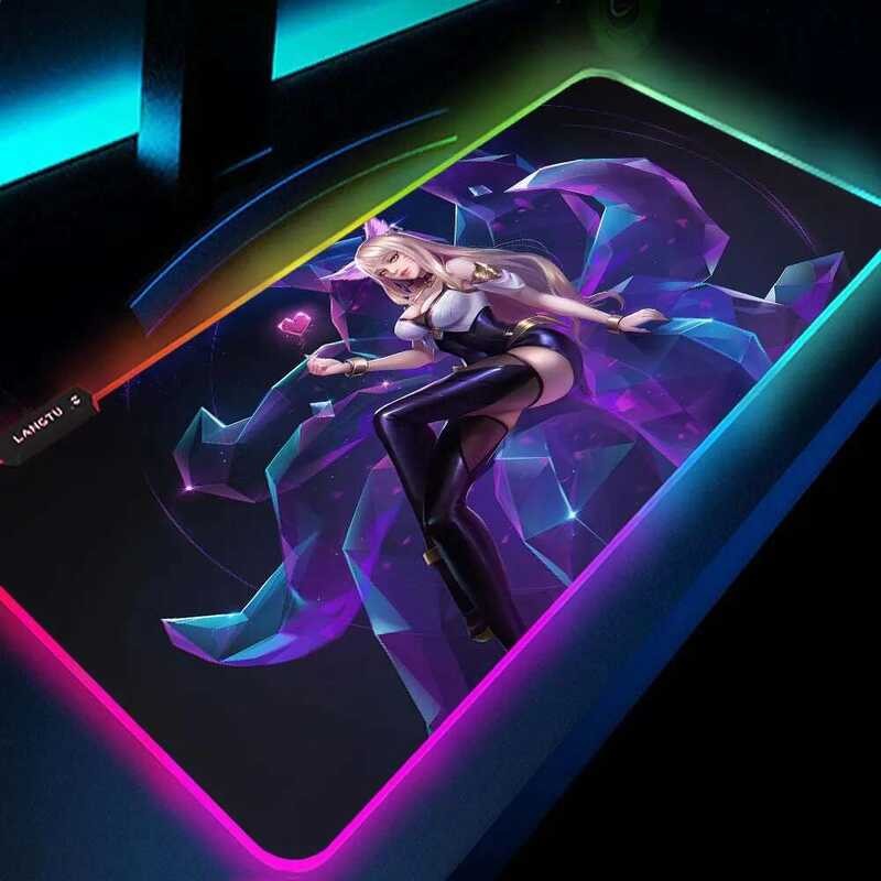 Ahri KDA LOL Jhin League of Legends Kayn Jinx Thresh Ashe Figure ...