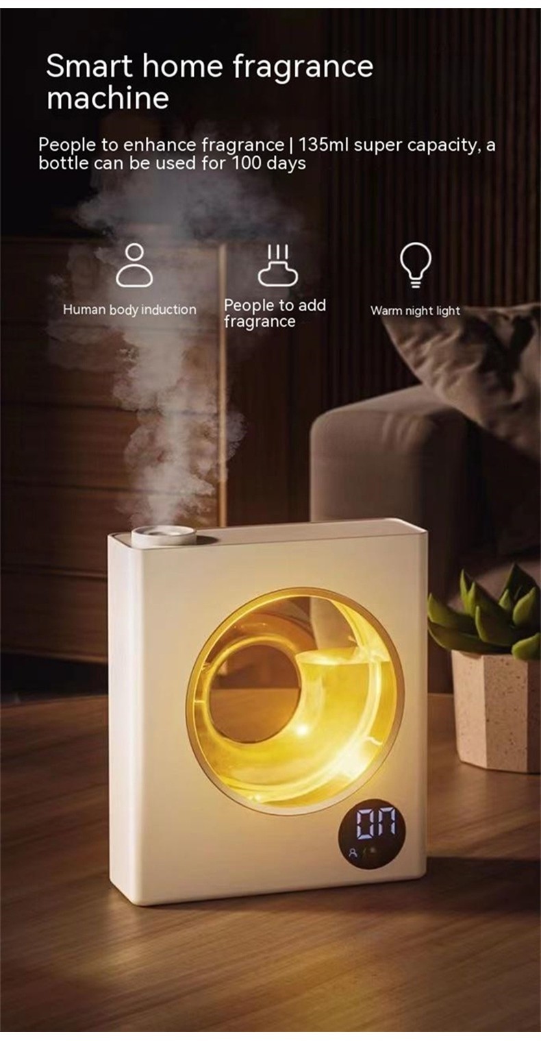 Smart Induction Essential Oil Diffuser Automatic Aroma Diffuser Air ...