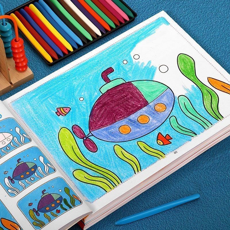 2-5 Years Old Learn to Draw Coloring Book Baby Drawing Book ...