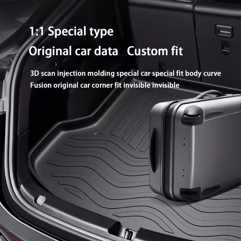 Perodua Alza Old Custom Fit Original PE Non Slip Rear Trunk Boot Cargo ...