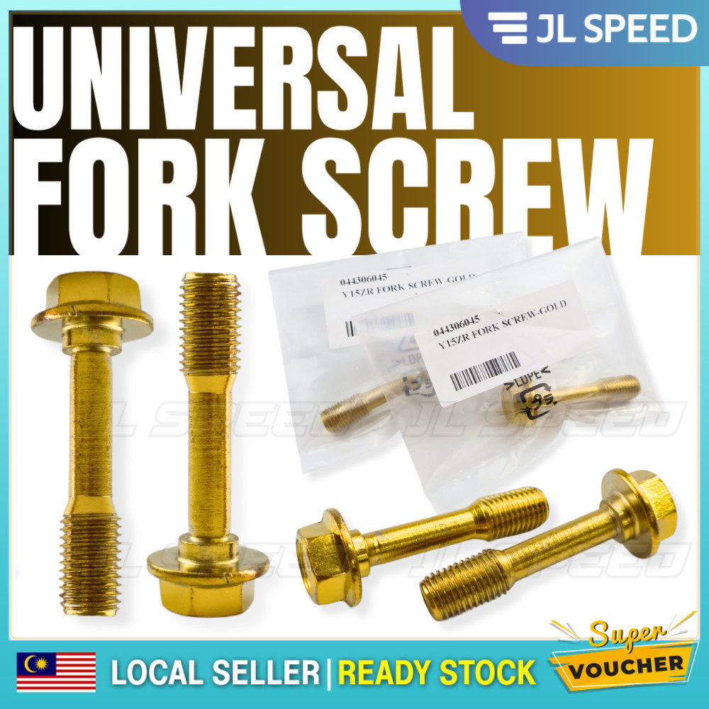 4Pcs Gold Fork Screw Absorber Tube Skru Y15ZR Y15 LC135 NVX155 SRL115 ...