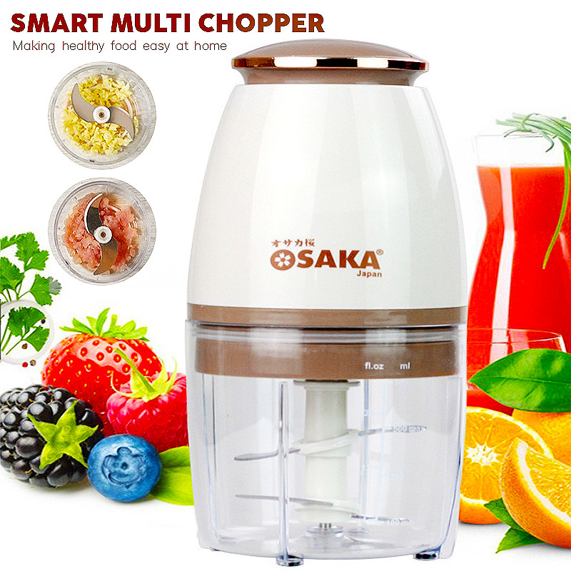 Food Chopper 700mL Capsule Cutter Spin Blender Ice Grinder Mixer Mincer ...
