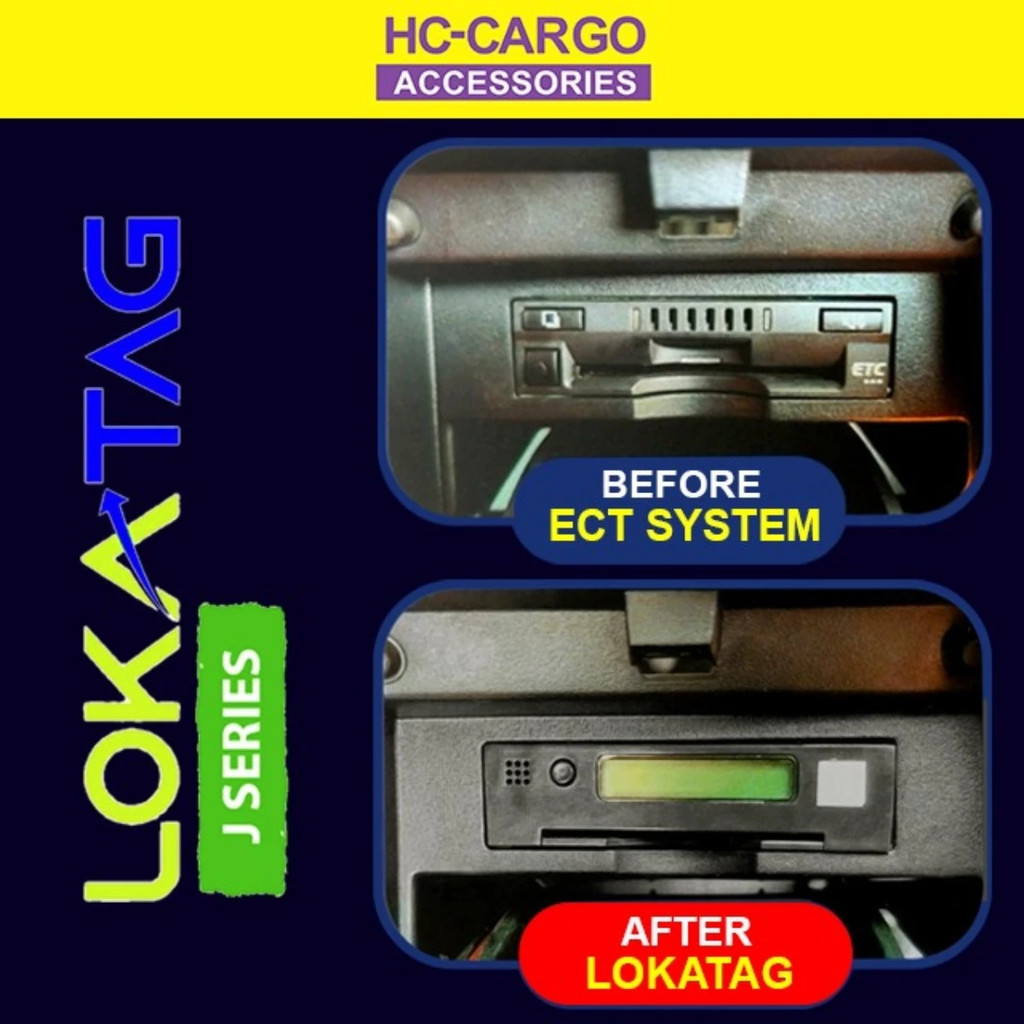 LOKATAG J Series Built-in Toll Reader - RECON Car ETC System Toyota ...