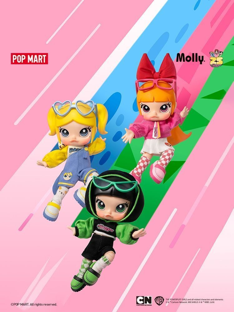 [1461 People Collection] POPMART POPMART MOLLY x Powerpuff Girls Joint ...