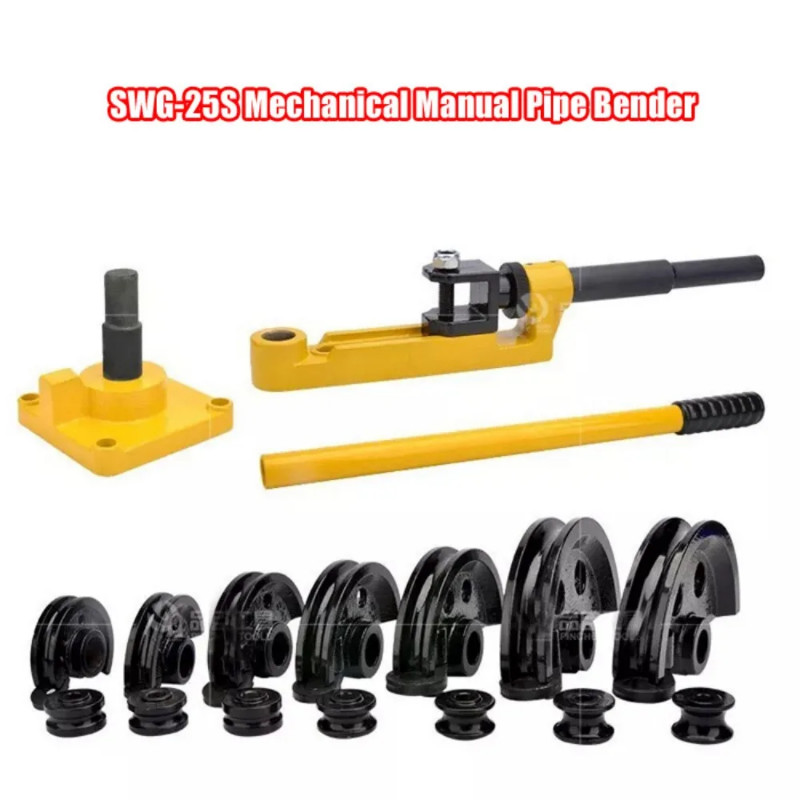 SWG-25S Iron Steel Pipe Bender Copper Pipe Bending Machine U-shaped ...