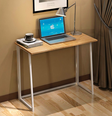Computer Table Study Table Minimal Space - Apricot | Shopee Malaysia