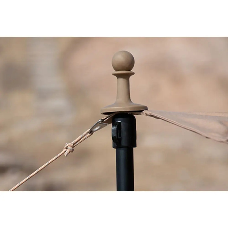 Outdoor Camping Tent Poles Awning Rod Support Bar Lightning Proof Anti ...