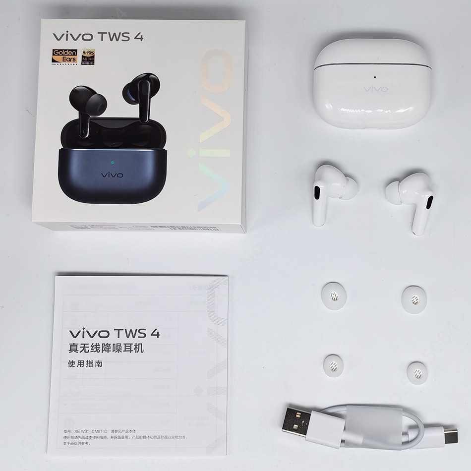 ViVO TWS 4 55dB Active Noise Cancelling True Wireless Earphone LDAC TWS ...