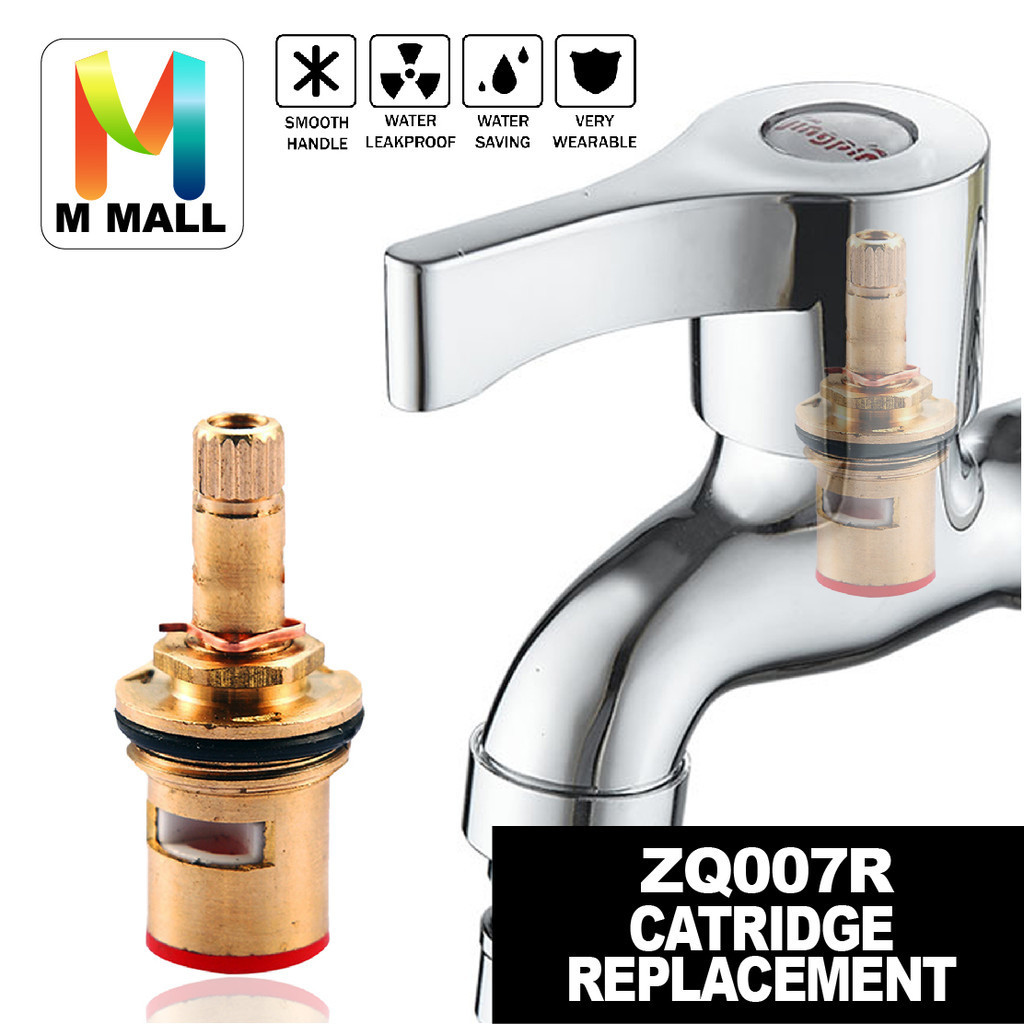 Stainless Steel Brass Ceramic Sink Water Tap Cartridge Replacement ...