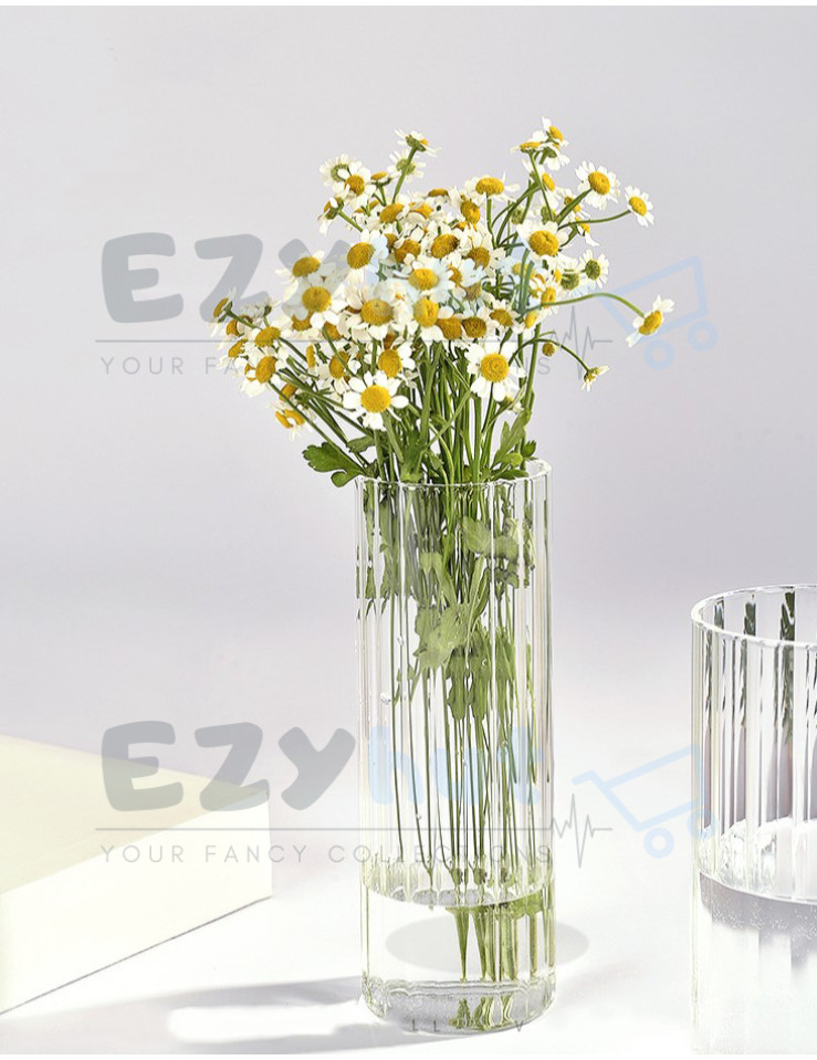 Glass Vase Classic Transparent INS Style Home Deco Photo Shooting ...