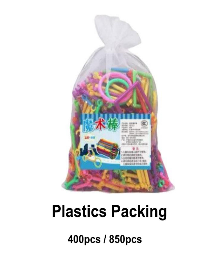 [STORAGE BOX INCLUDED] 600PCS / 420PCS Smart Stick Building Blocks ...