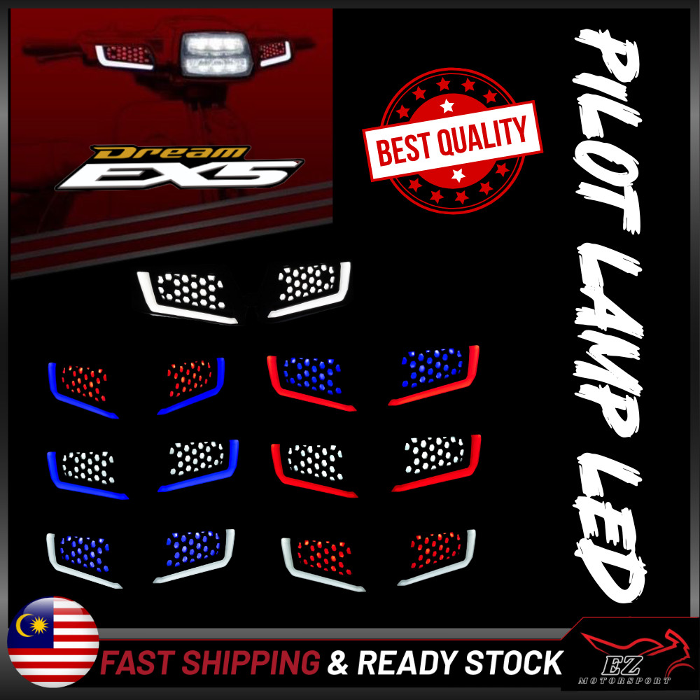 EX5 DREAM High Power Front Signal Depan Led Set Pilot Lamp (Design Baru ...