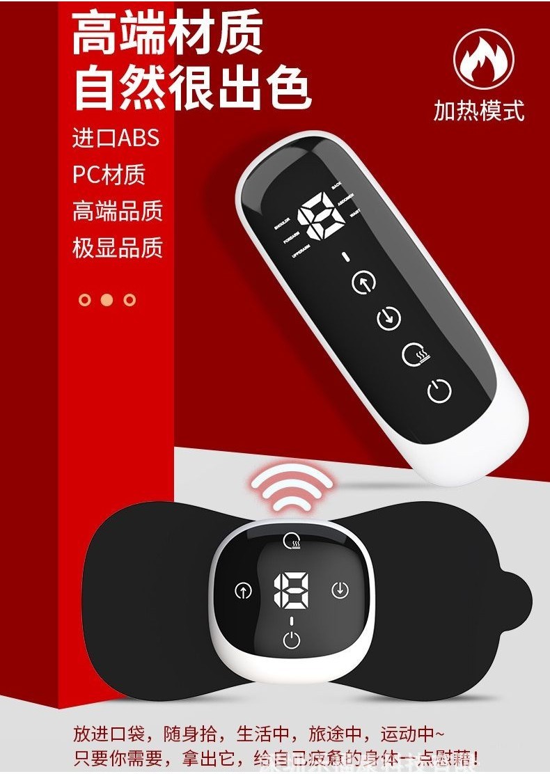 TENS EMS Pulse Stimulator Muscle Nerve Electric Massager Physiotherapy ...