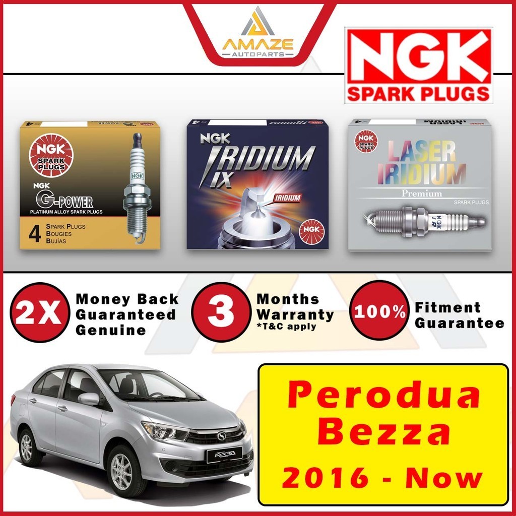 NGK Spark Plug (G-Power Platinum/ Iridium IX/ Laser Iridium) for ...