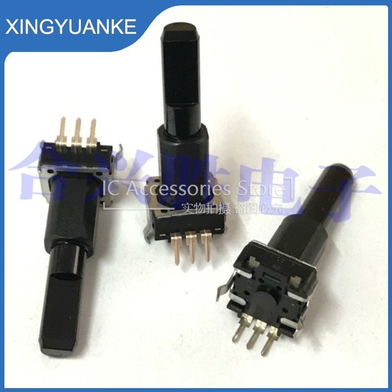 2Pcs/Lot EC12 Type Rotary Encoder Without Positioning 24 Pulse Power Amplifier Audio Master ...
