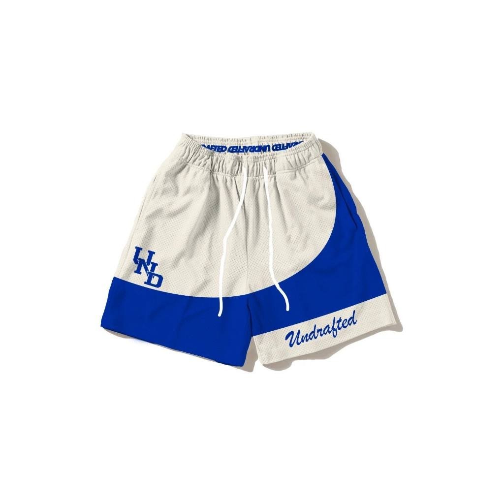Undrafted "WILDCATS ALT" Mesh Men Short (White) | Shopee Malaysia
