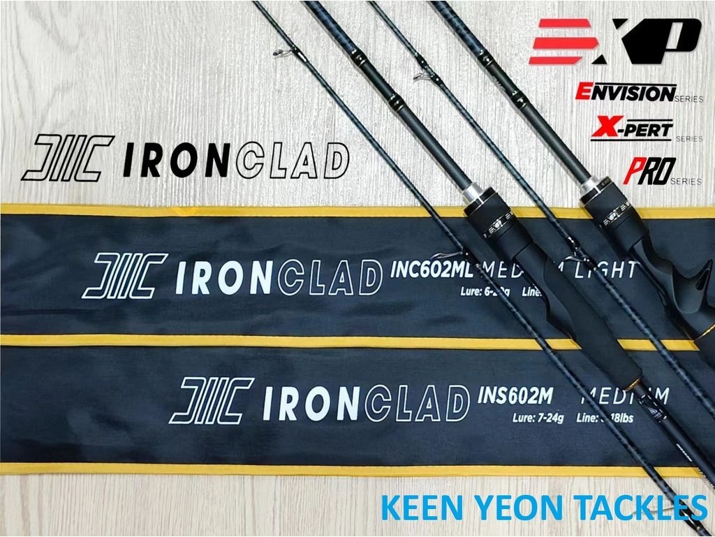 EXP IRONCLAD SPINNING/ BAITCASTING FISHING ROD | Shopee Malaysia