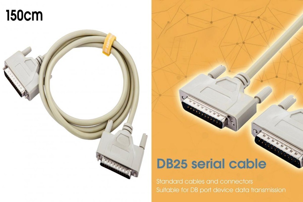 GRE- Portable Printer Cable for Modem 25-Pin Parallel Port DB25 Male to ...