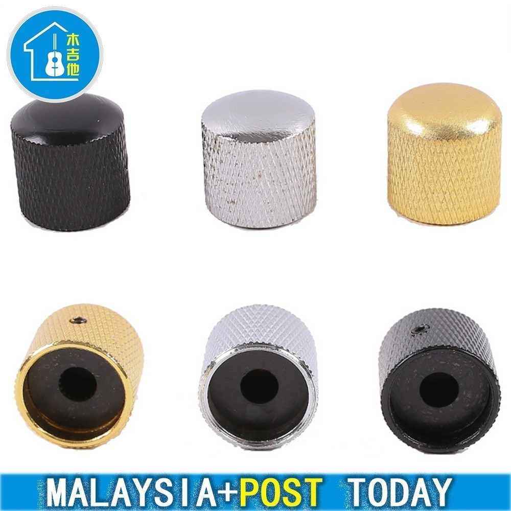 【Fast delivery】Metal 2pcs Electric Bass Guitar Volume Tone Control ...