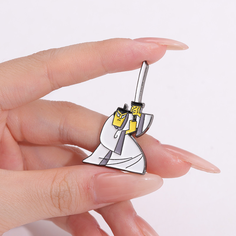 Samurai Jack Character Pins Anime Action Adventure TV Badges Brooch Pin ...